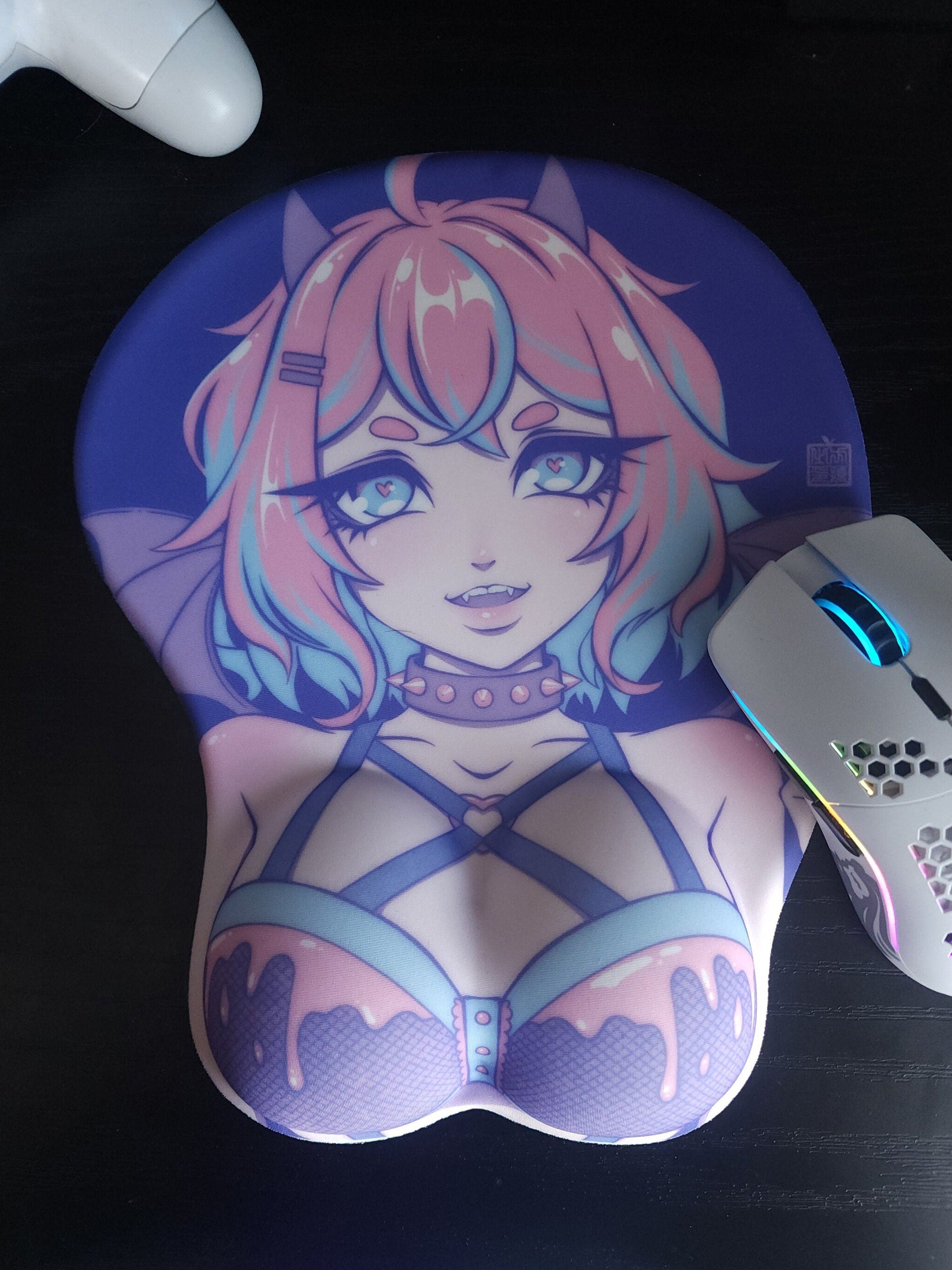 Succubus 3D Oppai Mousepad – Square Apple Studios